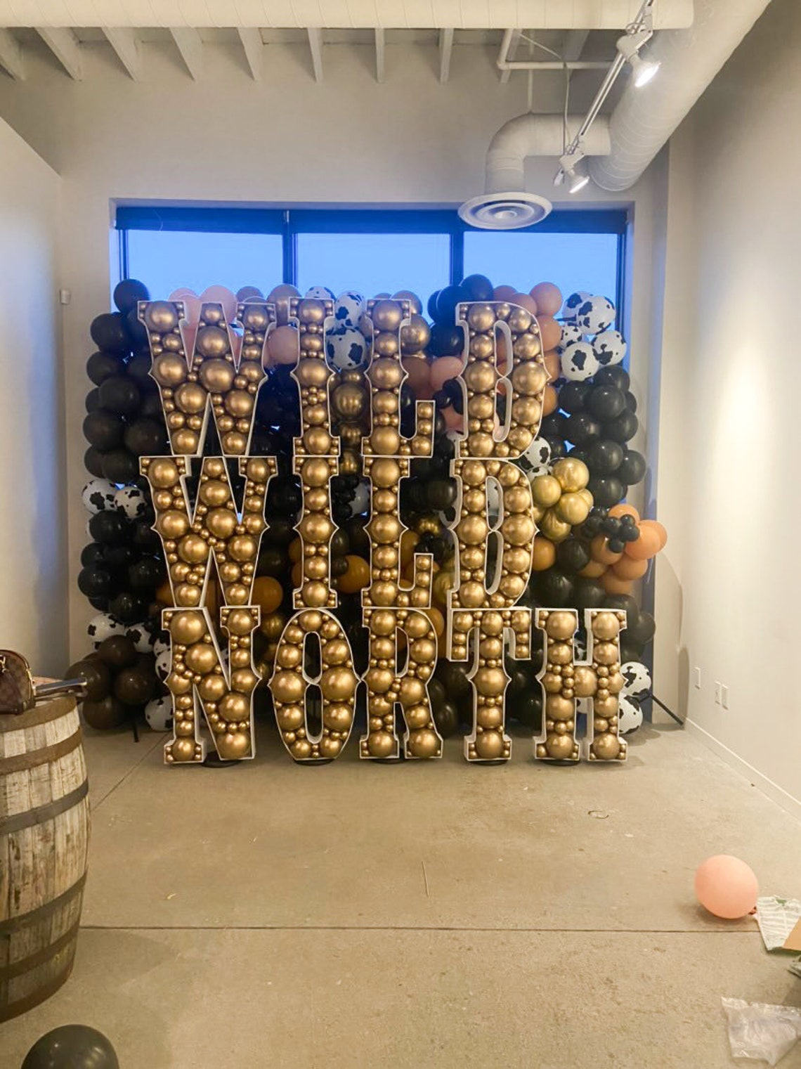 Cowboy Boot Mosaic From Balloons Cowboy Boot Mosaic From - Etsy