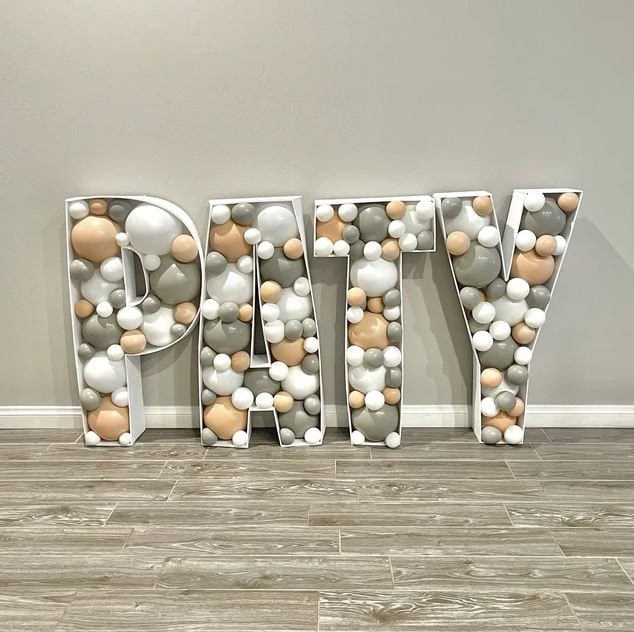 Mosaic Question Mark Square Font Mosaic From Balloons Wood - Etsy Canada