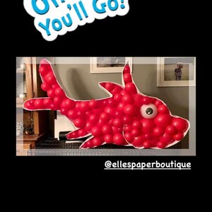 Fish From Balloons, Fish Mosaic From Balloons, Balloons Mosaic, Mosaic ...