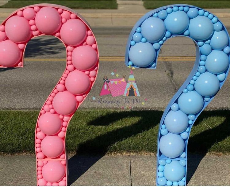 Mosaic Question Mark Square Font Mosaic From Balloons Wood - Etsy Canada