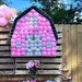 Barn Balloon Mosaic, Farm Mosaic From Balloons, Barn Balloon Mosaic ...