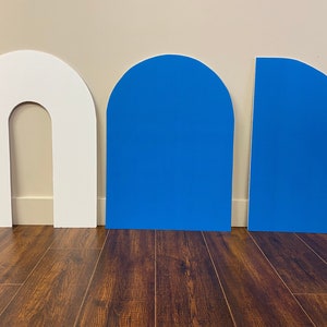 Wavy Wall Prop Template, Chiara Wall Backdrop Template, Wavy Arch ...