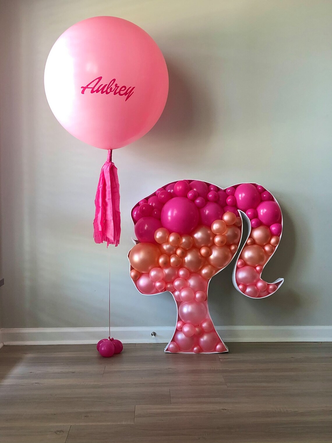 Kettlebell Balloon Mosaic Template, Gym Mosaic From Balloons, Fitness ...