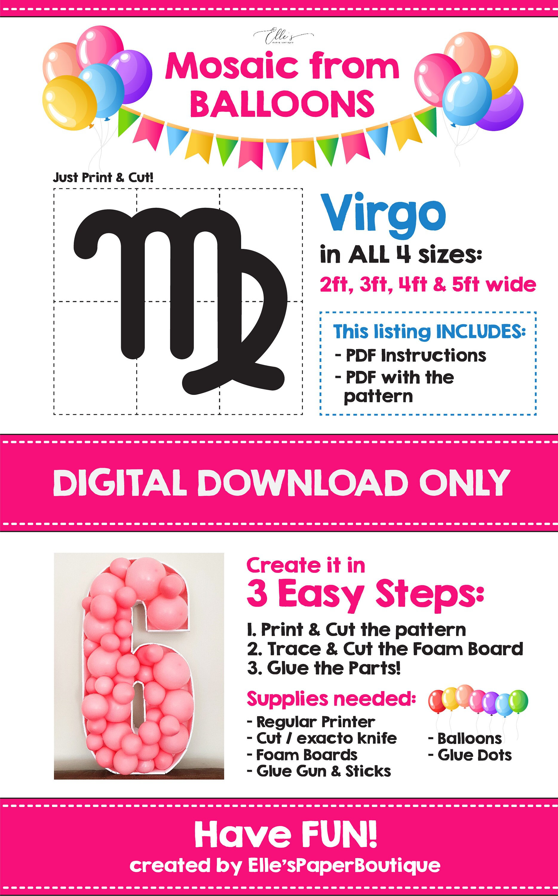 Zodiac sign balloons 60 photos - Astrologytoyou.com
