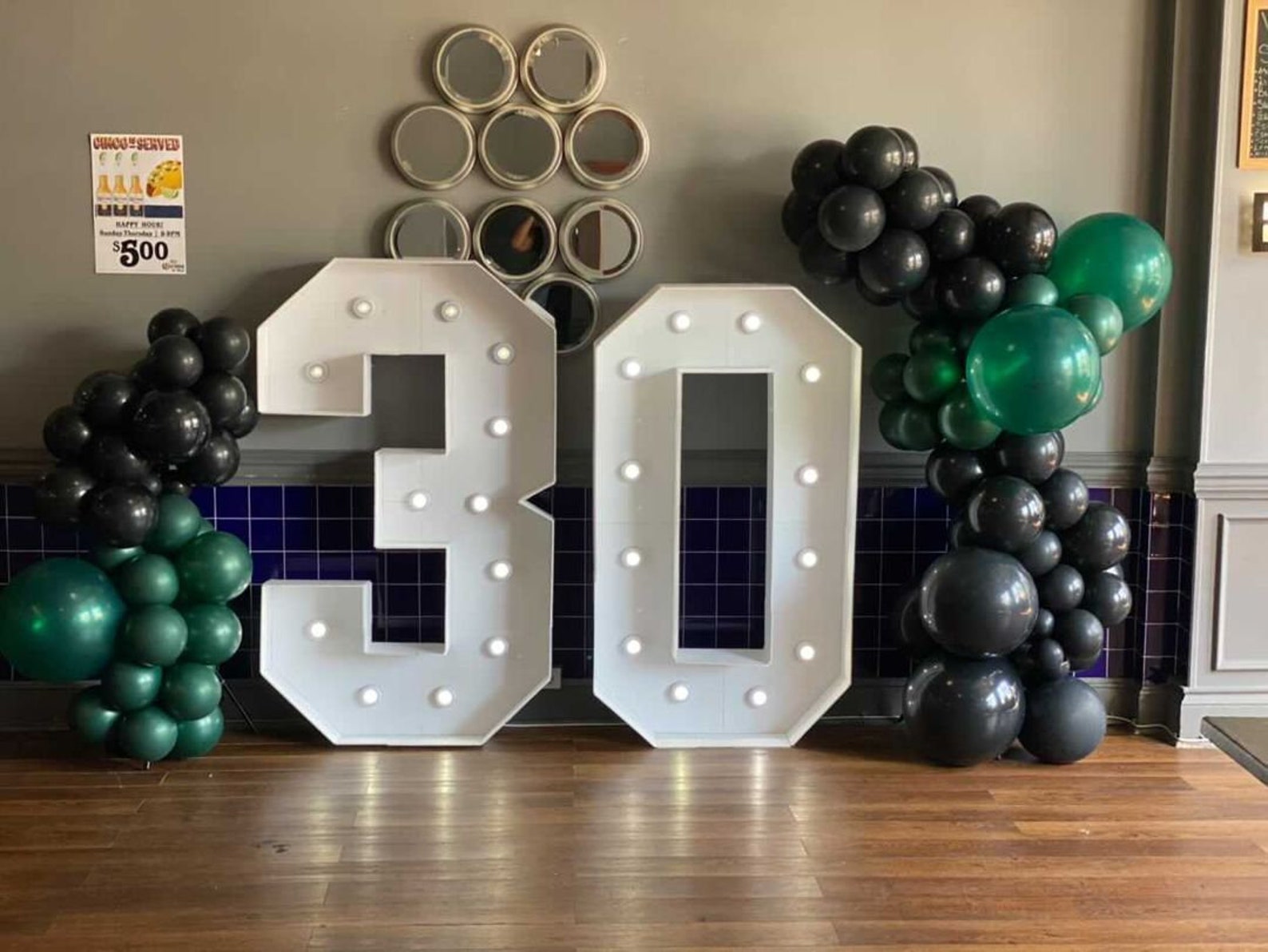 SQUARE Number 1 Balloon Mosaic Template One Mosaic Number | Etsy