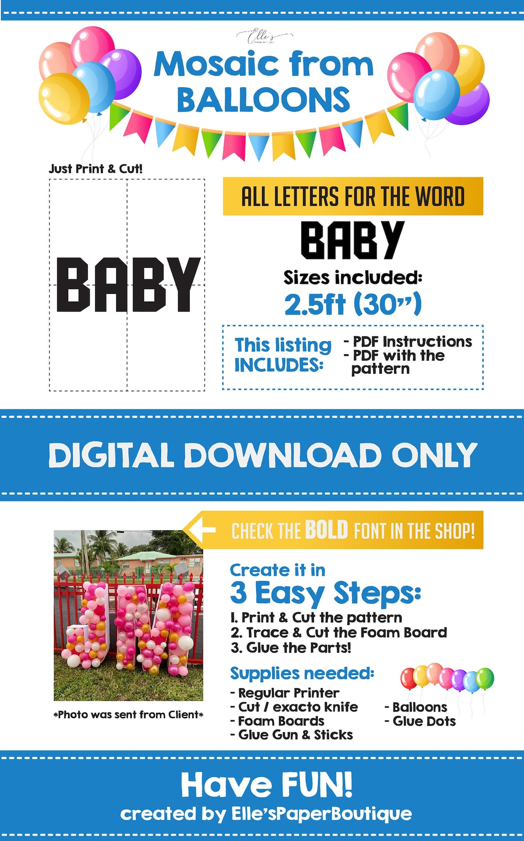 BABY - Mosaic Templates for Table Base, BABY Table Base, Mosaic From ...