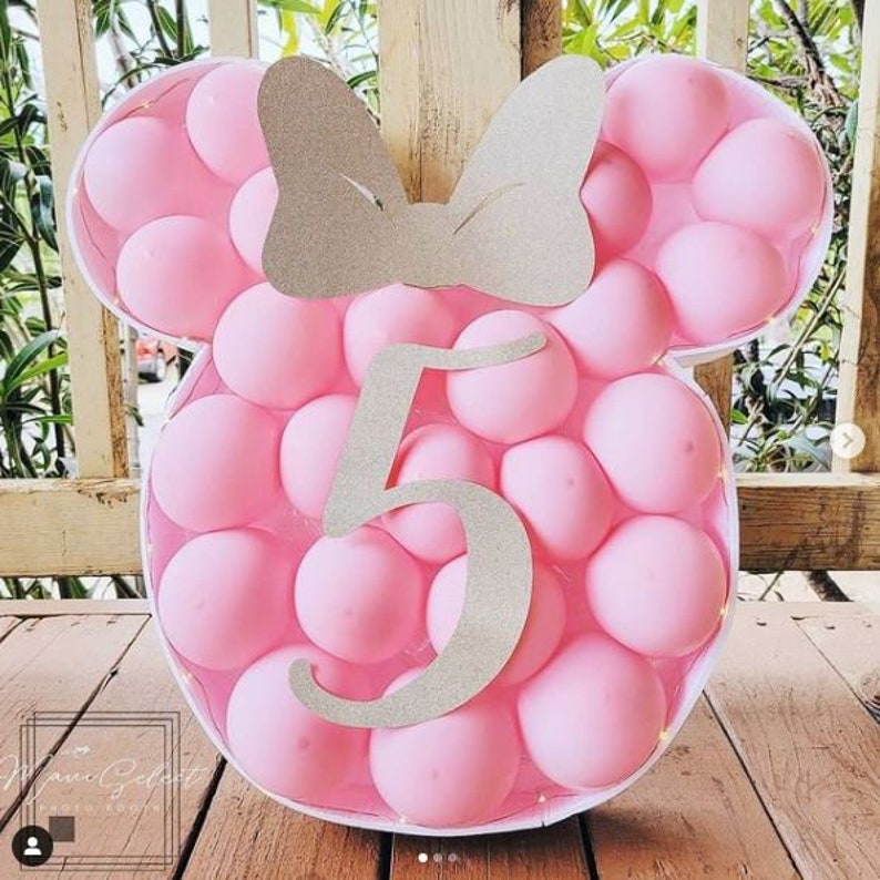 Number 2 With Ears Mosaic Mouse Ears Mosaic Template Number - Etsy