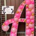 FANCY Mosaic Letter A, Mosaic From Balloons, Mosaic Template From ...