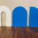 Rainbow Arch Prop Template, Wall Backdrop Template, Arch Mosaic From ...