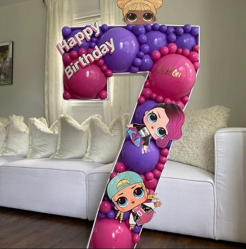 Ampersand Mosaic & Sign Mosaic Letters Gender Reveal - Etsy