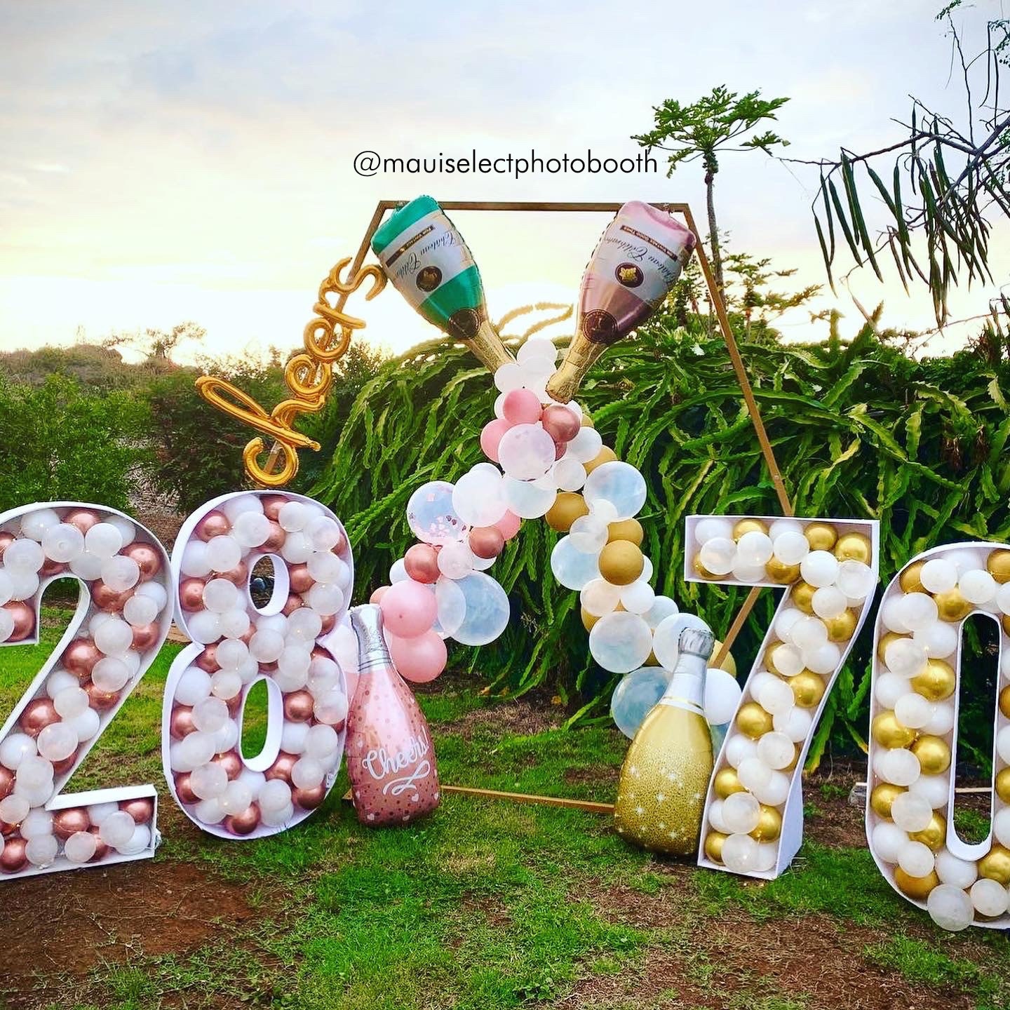 5ft FANCY Letters Mosaic From Balloons All Sizes All Letters | Etsy