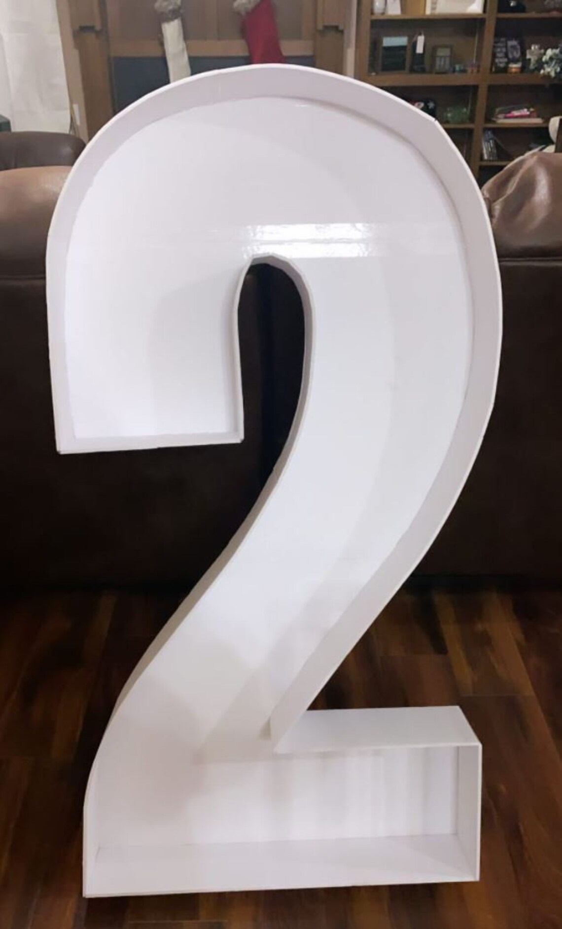 Number 2 Mosaic Numbers Number Two from Balloons Mosaic | Etsy