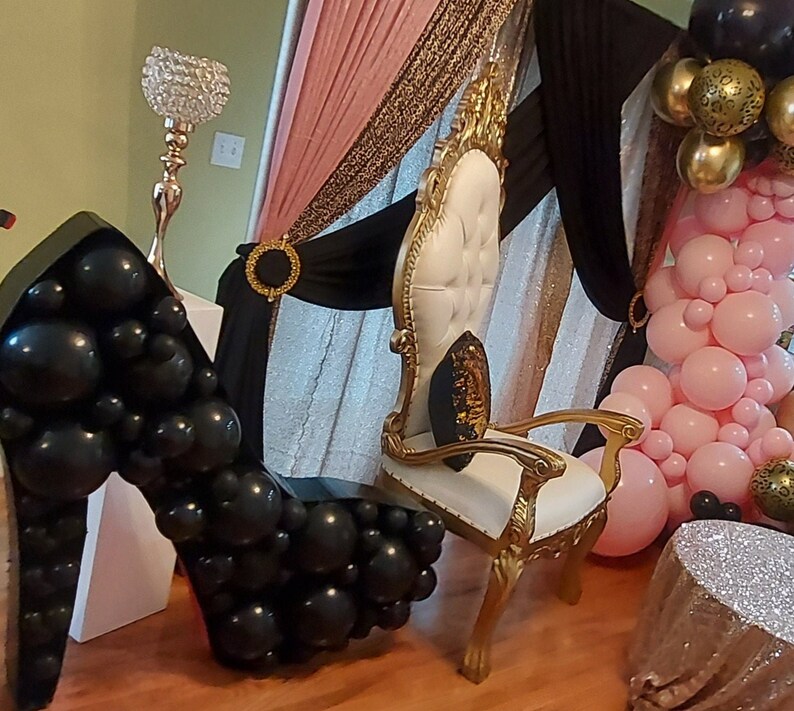 High Heels From Balloons, Girls Mosaic Template, Heels Mosaic From ...