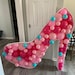 High Heels From Balloons, Girls Mosaic Template, Heels Mosaic From ...