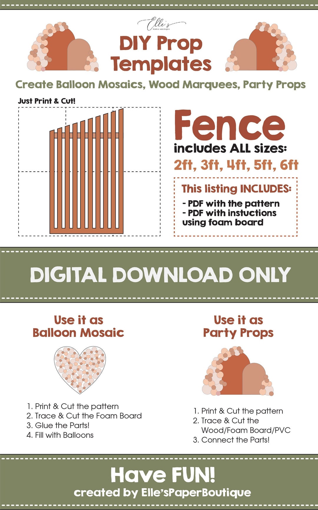 Wall With Stripes Prop Template Wall Backdrop Template Arch - Etsy
