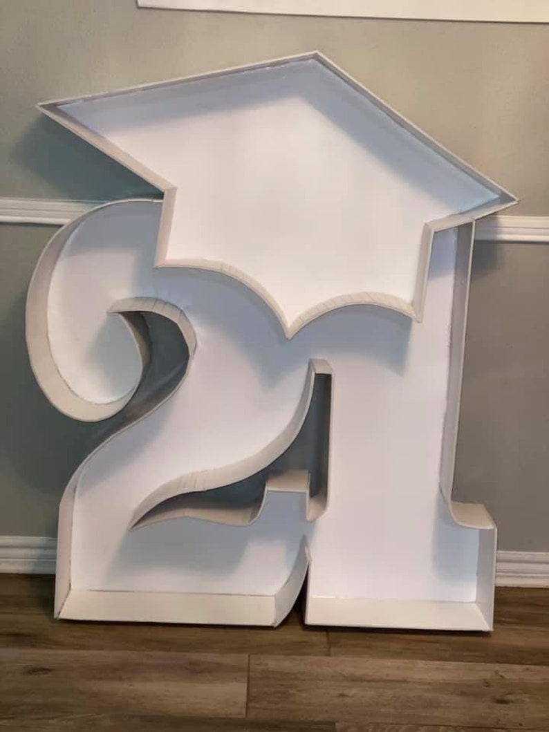 25 Graduation Hat From Balloons Mosaic Template 25 Graduate - Etsy