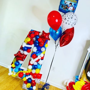 FANCY Number 2, Balloon Mosaic Template Number Two, Mosaic Number ...