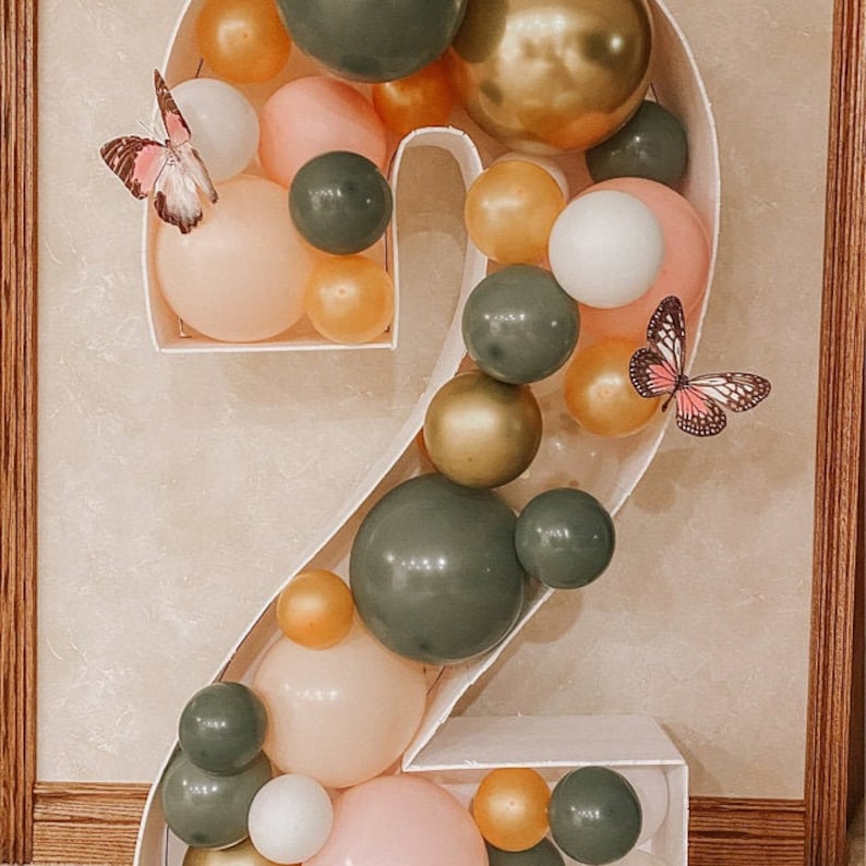 Hashtag Mosaic Template, Balloon Decor (PDF File) - Etsy