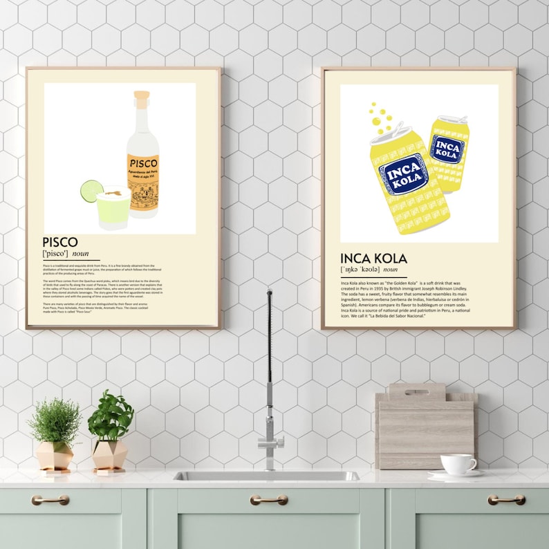 Peruvian Pisco Poster Peru Art Peru Print Peru Wall Art - Etsy