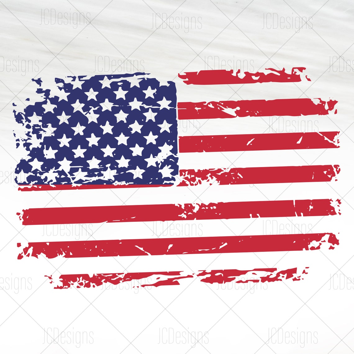 USA American Flag Svg Eps Png Vector Digital Design | Etsy