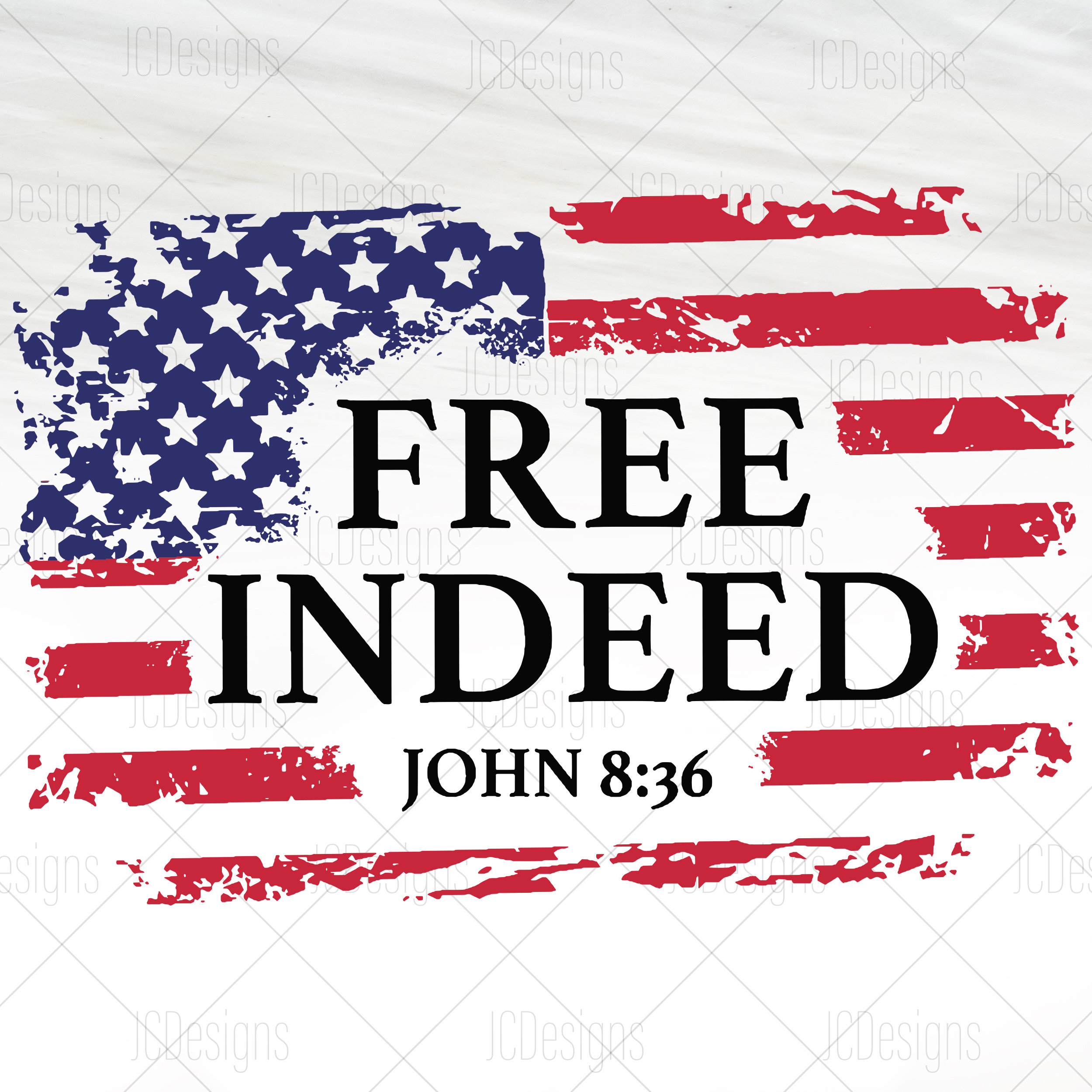 Free Indeed John 8:36 SVG EPS PNG Vector Christian | Etsy
