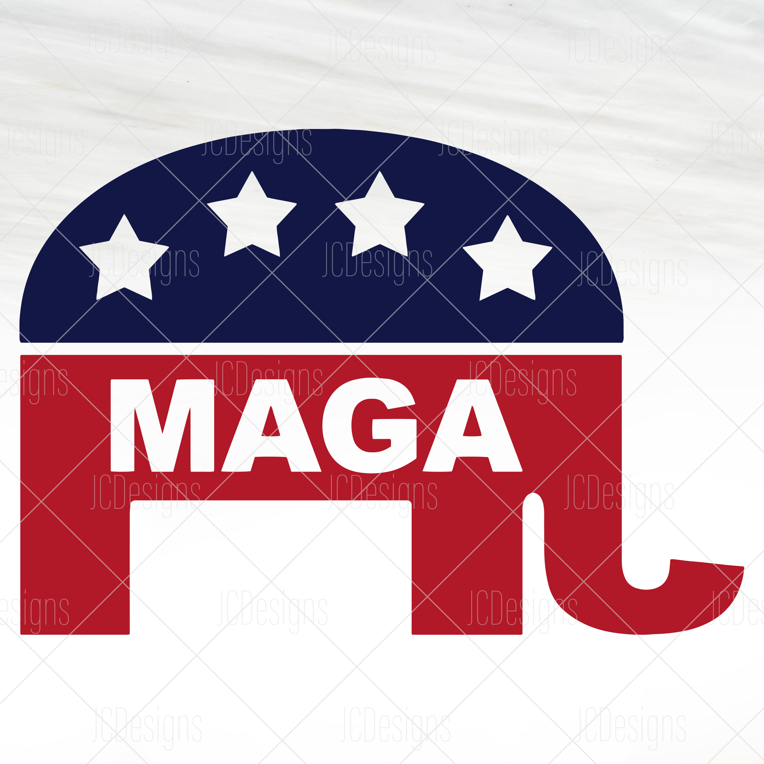 Republican Party Elephant SVG MAGA KAGA Trump Svg Eps Png - Etsy