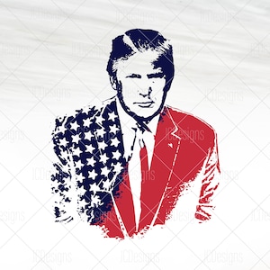 Trump SVG - Donald Trump Vector - American Patriot USA - Svg Eps Png ...