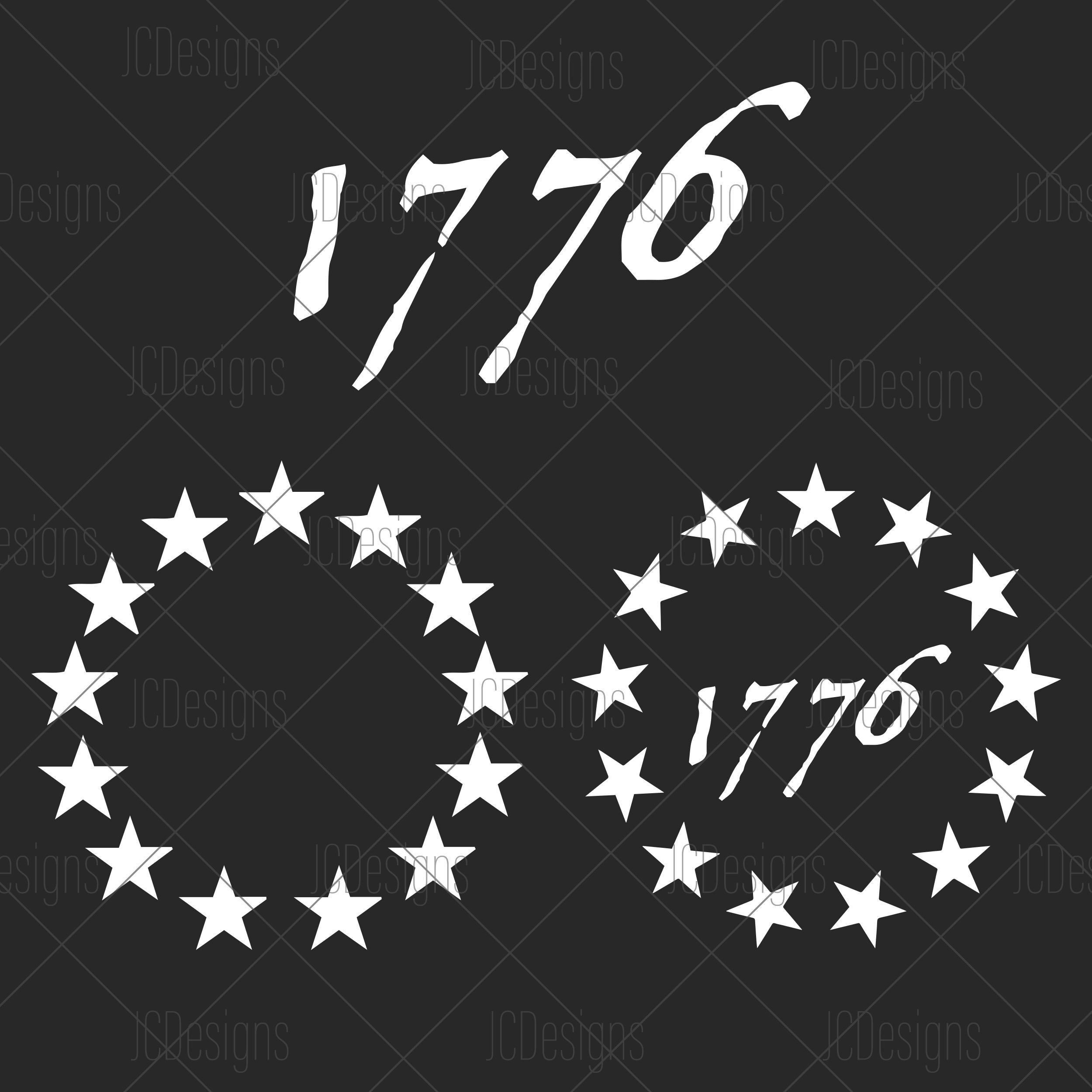 13 Star Betsy Ross American Flag SVG (2 Styles) - Betsy Ross Flag SVG ...