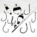 Fishing Tackle SVG - Fish Hooks Svg - Fishing Pole Svg - Fish Cork ...