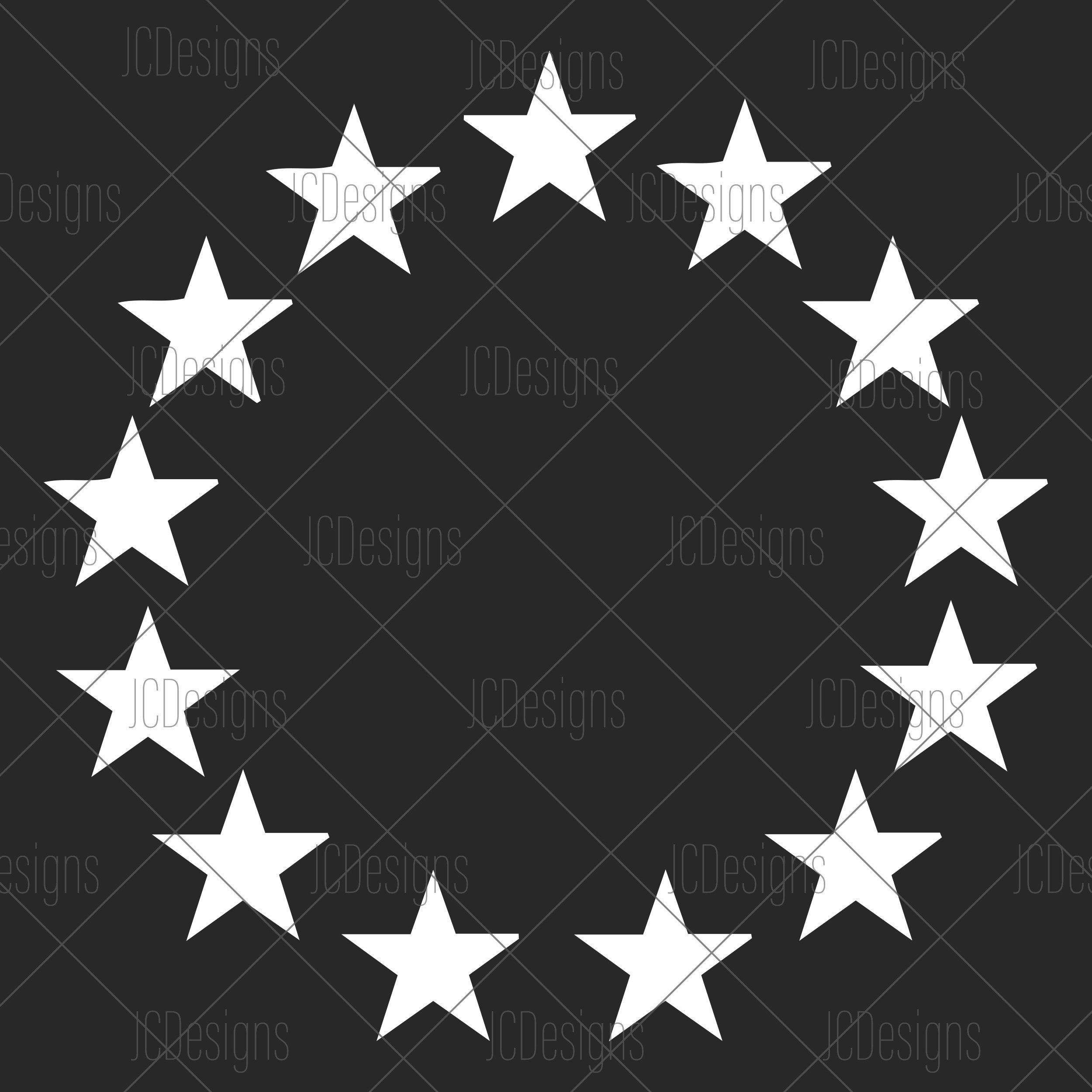 13 Star Betsy Ross American Flag SVG Betsy Ross Flag SVG - Etsy