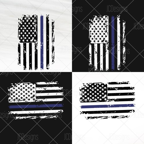 Back the Blue SVG - Etsy