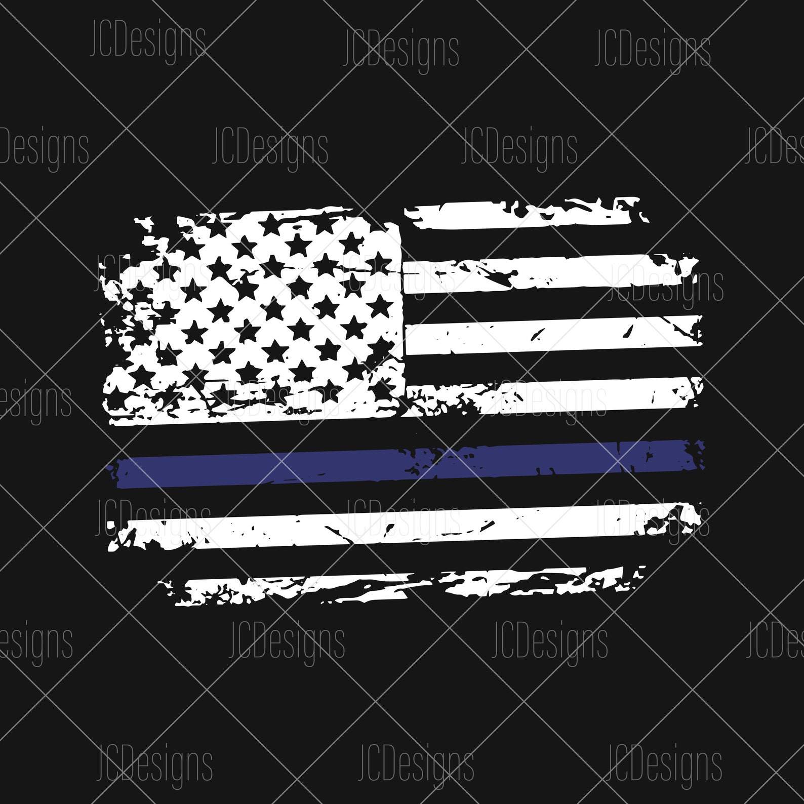 Back the Blue SVG - Blue Line SVG - USA American Flag - Svg Eps Png ...