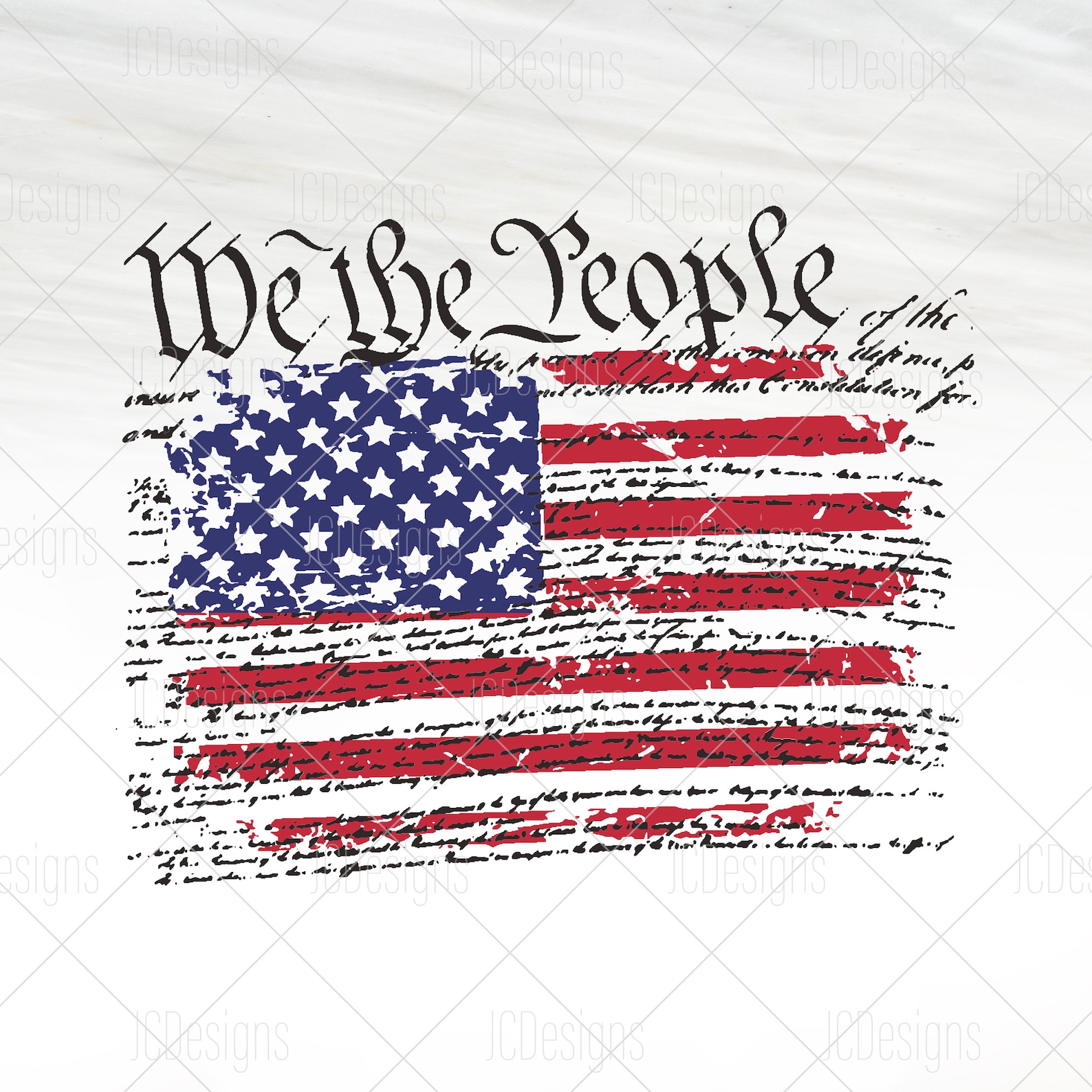 We the People on Flag SVG - Constitution on USA Flag Svg - USA America ...