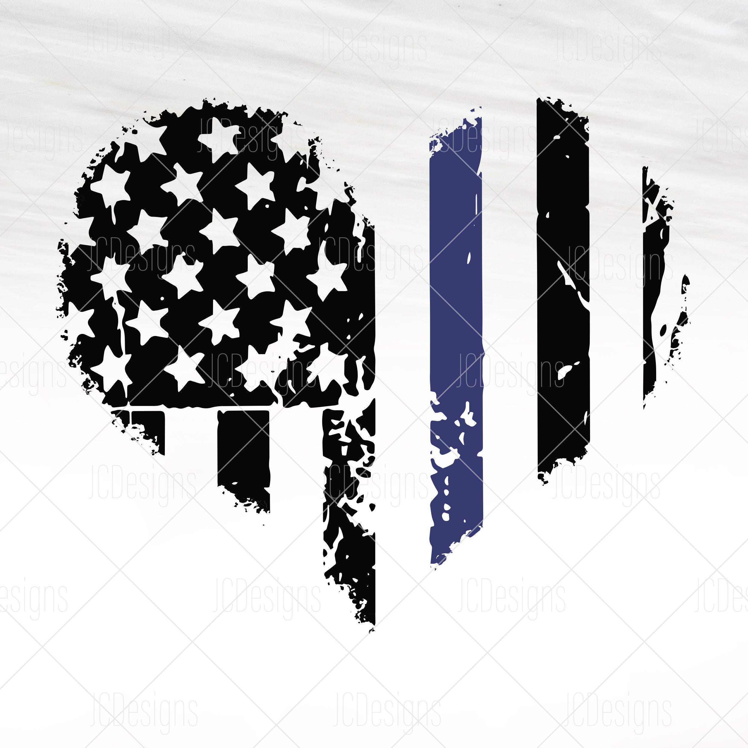 Back the Blue Heart SVG Blue Line Heart SVG USA American - Etsy