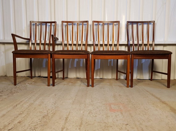 Italian Design Chairs In Exotic Wood And Faux Leather