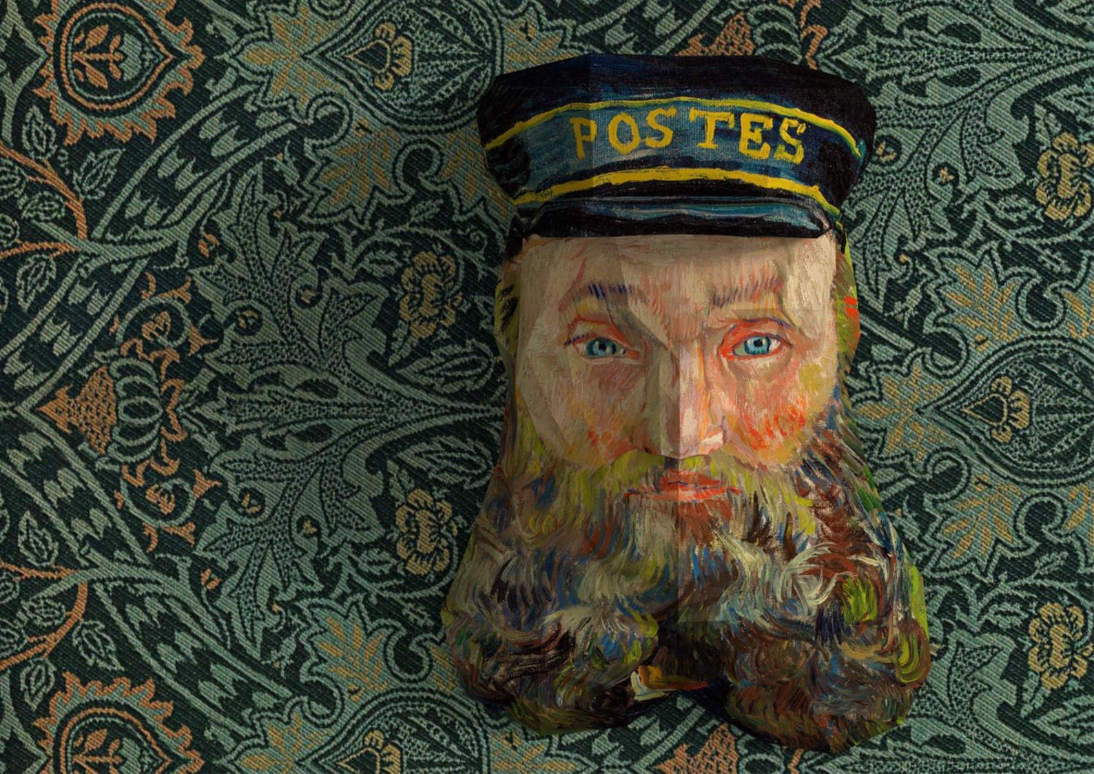 3D Paper Craft Low Poly Object Art Model Pattern DIY - Van Gogh ...