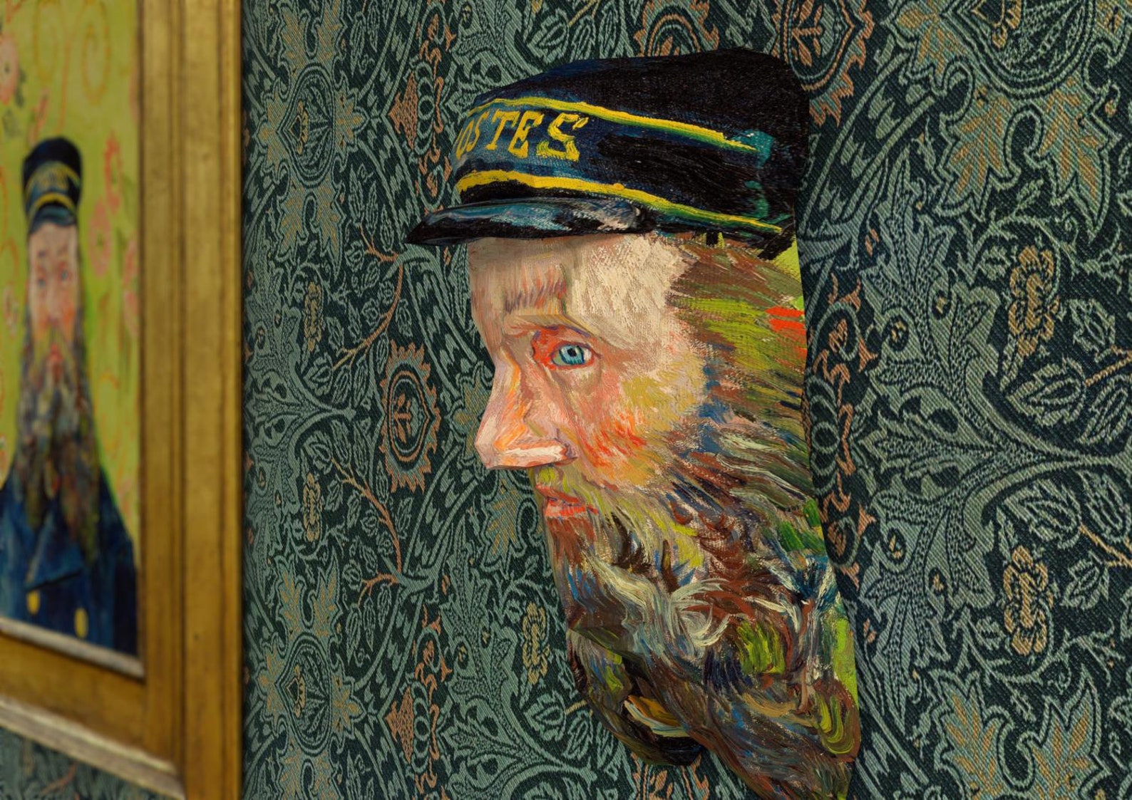 3D Paper Craft Low Poly Object Art Model Pattern DIY - Van Gogh ...