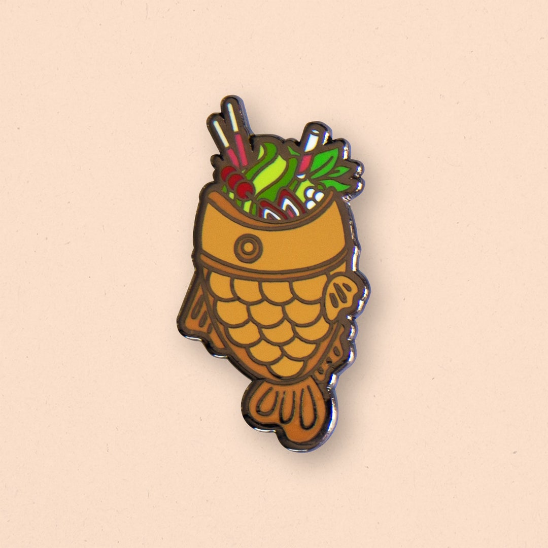 Tiki Mugs Taiyaki Pin | Japanese, Summer, Dessert, Ice Cream, Matcha ...