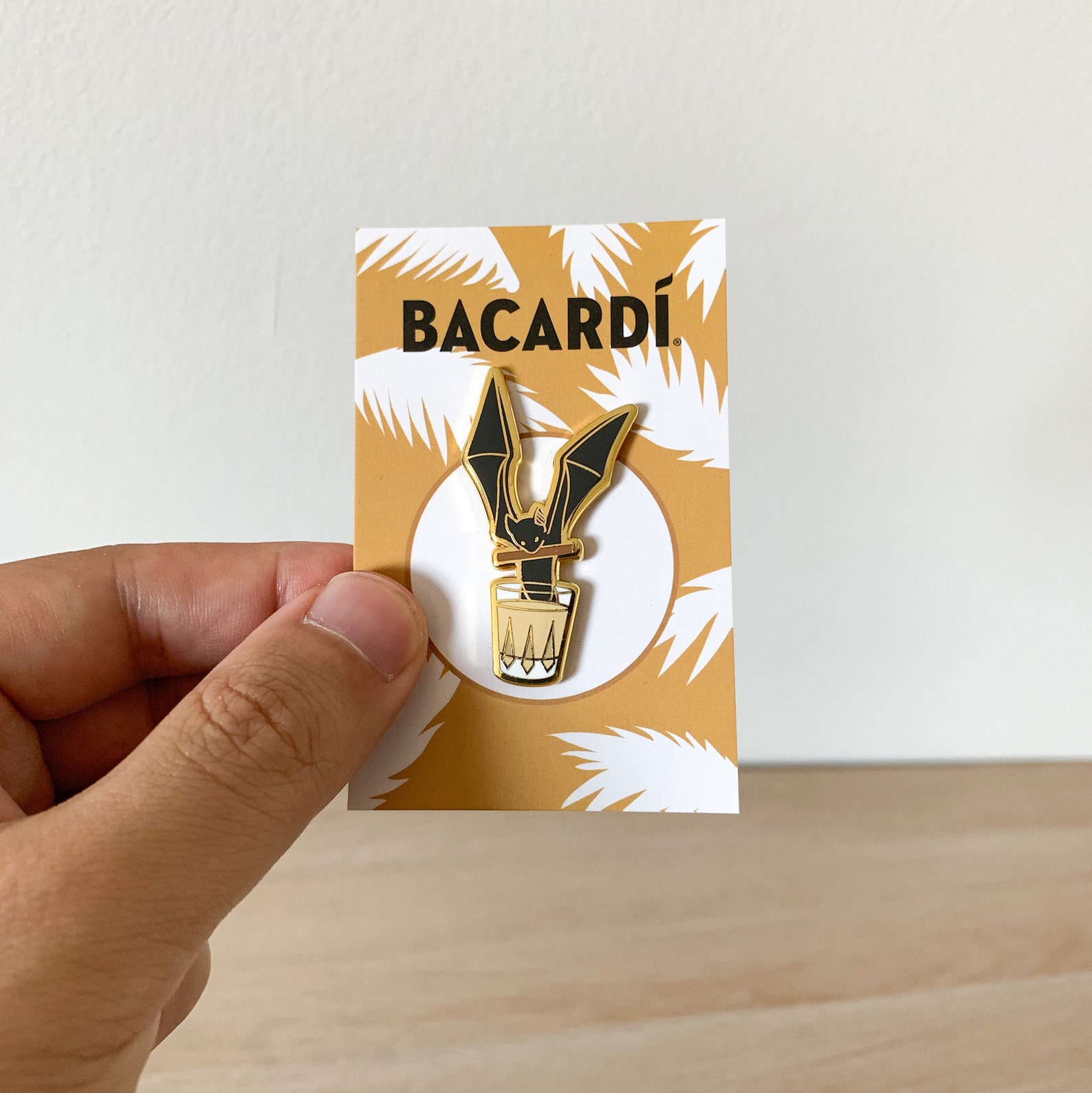 Bacardi Coquito Pin Rum Cocktail Gift Idea for Him, Vampire Diaries and ...