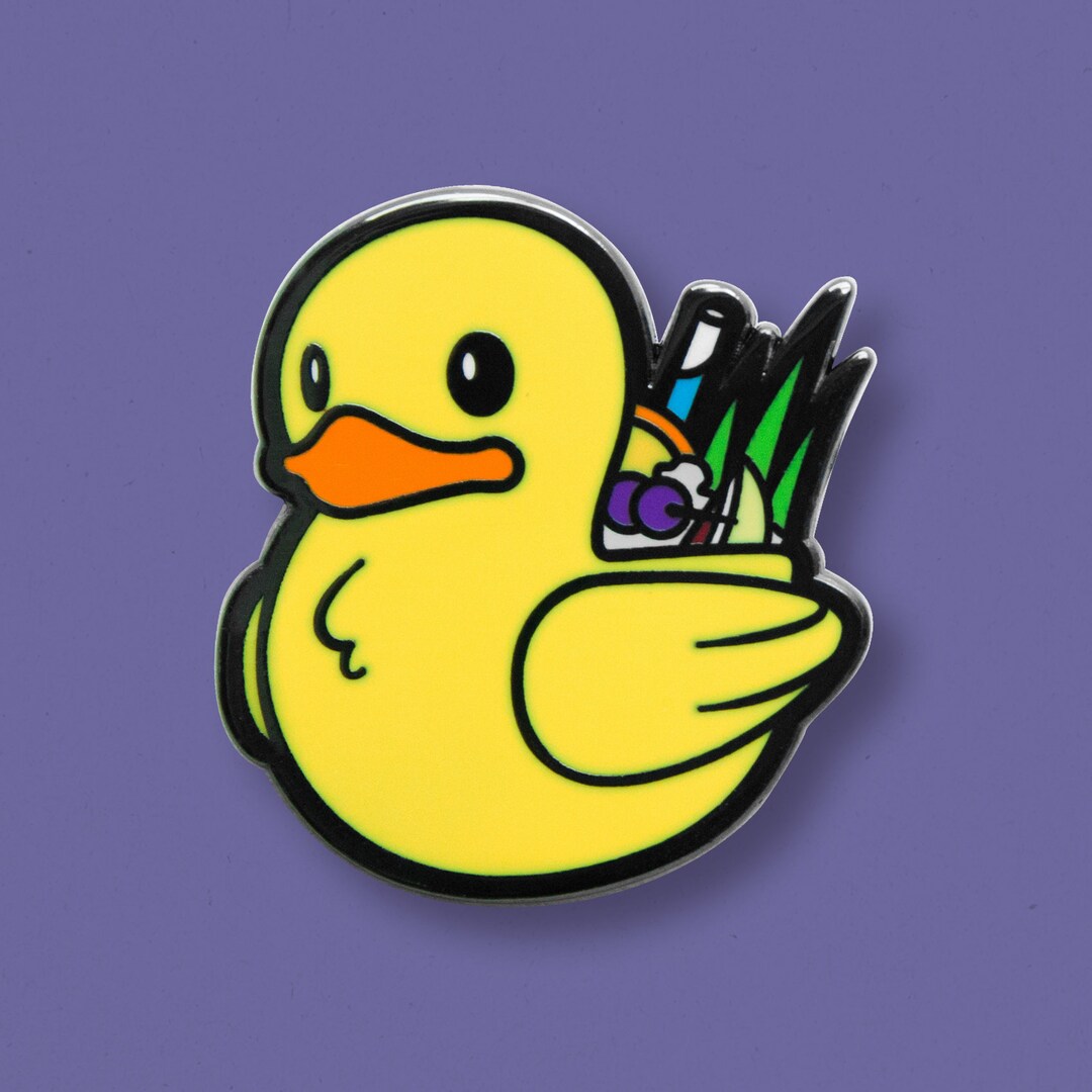 Tiki Mugs Rubber Duck Pin | Beach, Summer, Tropical, Vibes, Mood, Sand ...