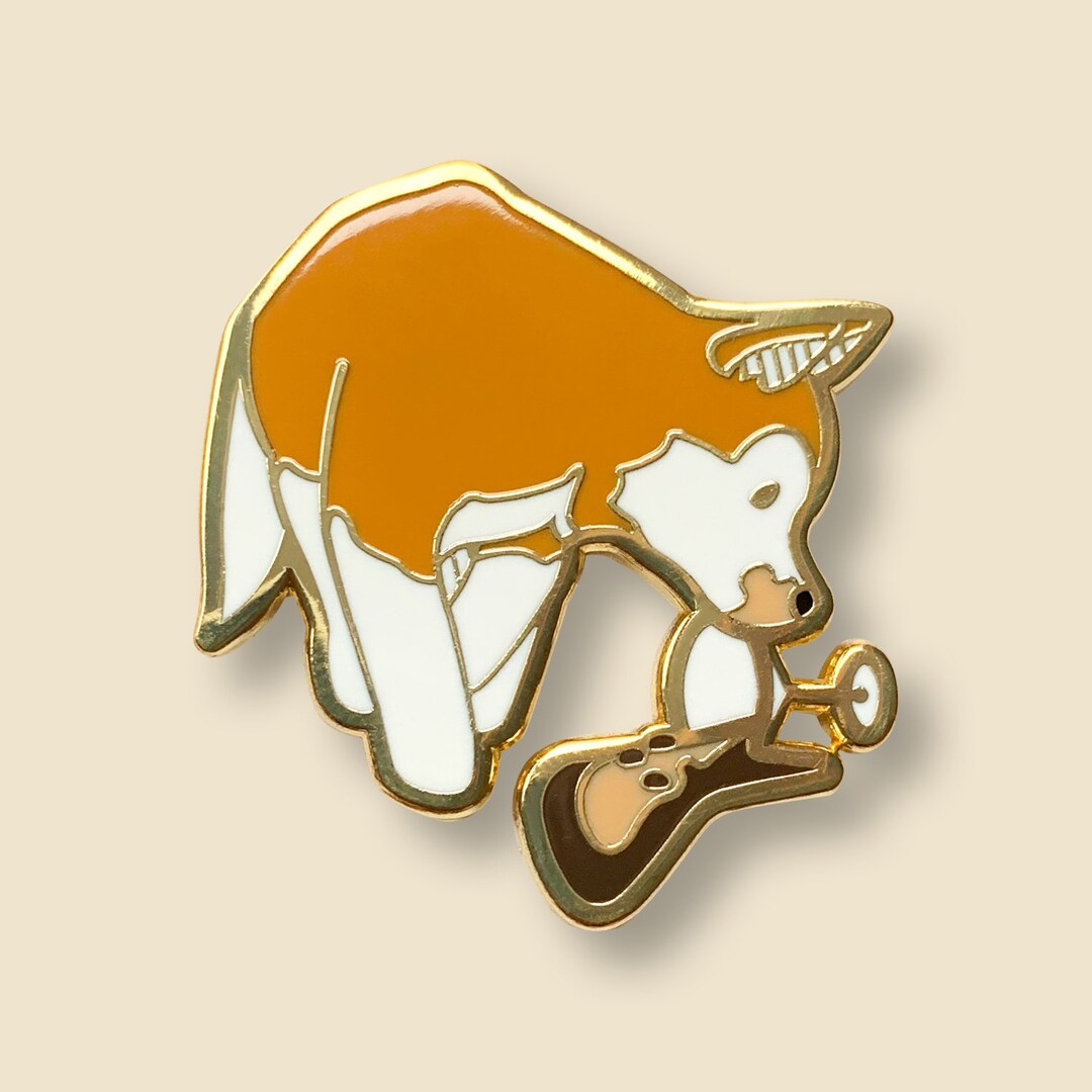Brown Husky Espresso Martini Pin | Dog and Puppy Pin, Vodka Enamel Pin ...