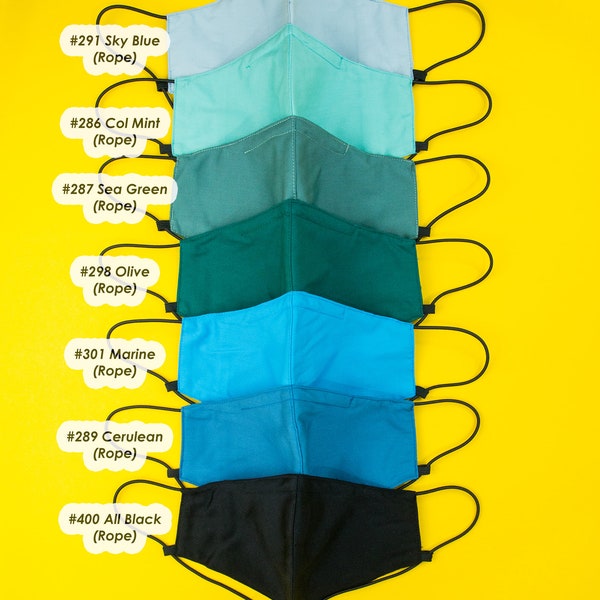 Tropical Face Mask - Etsy