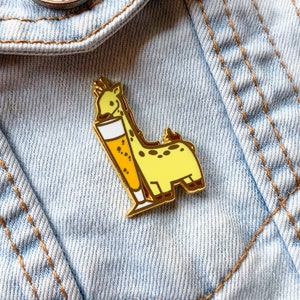Giraffe Beer Pin Hops Pilsner Lager Africa Wildlife - Etsy