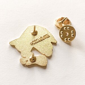 Brown Husky Espresso Martini Pin | Dog and Puppy Pin, Vodka Enamel Pin ...