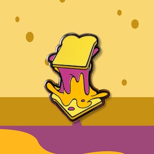 PBJ Sandwich Enamel Pin | Lapel Brooch for Desserts, Food Gift Set for ...