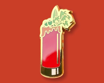 Mai Tai Cocktail Enamel Pin Tiki Drinks and Alcohol Themed - Etsy