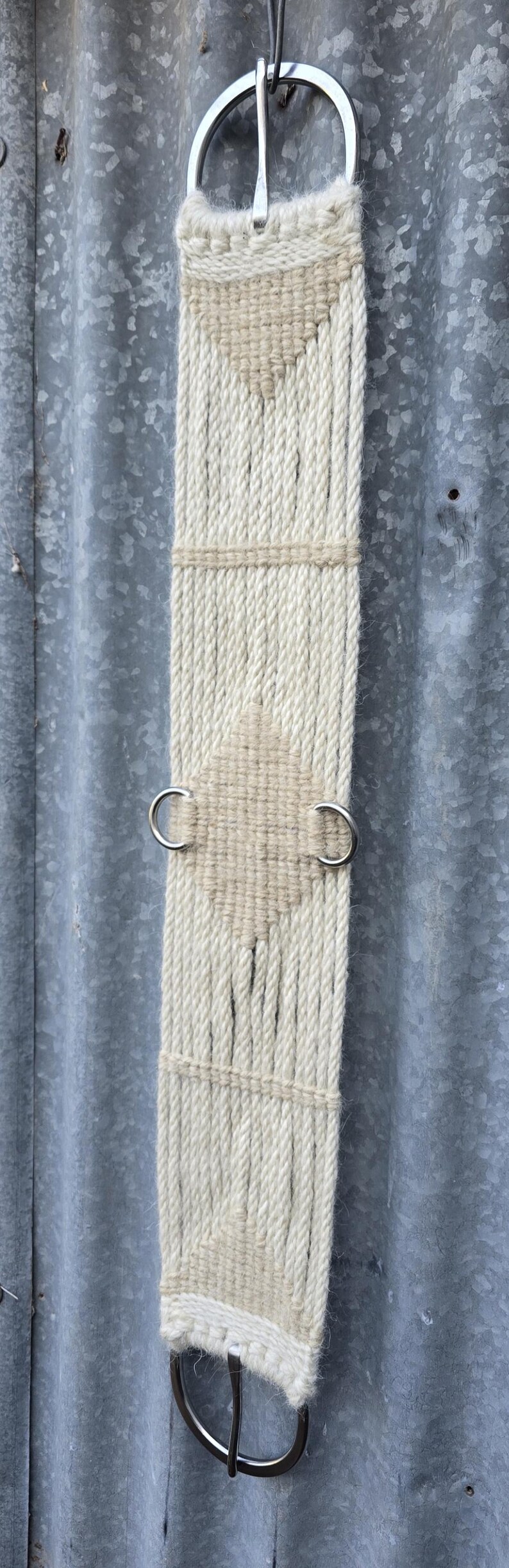 Handmade Mohair Horse Cinch – Custom Made With Stainless Steel Buckles ...