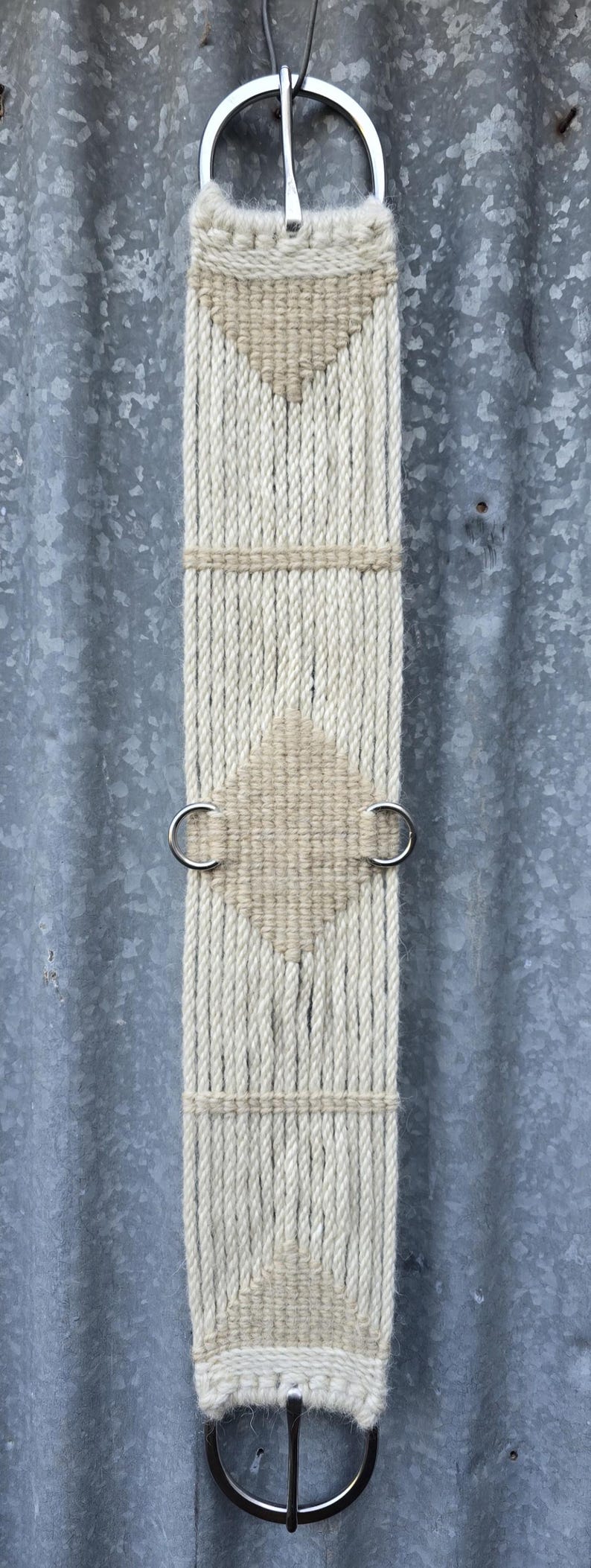 Handmade Mohair Horse Cinch – Custom Made With Stainless Steel Buckles ...