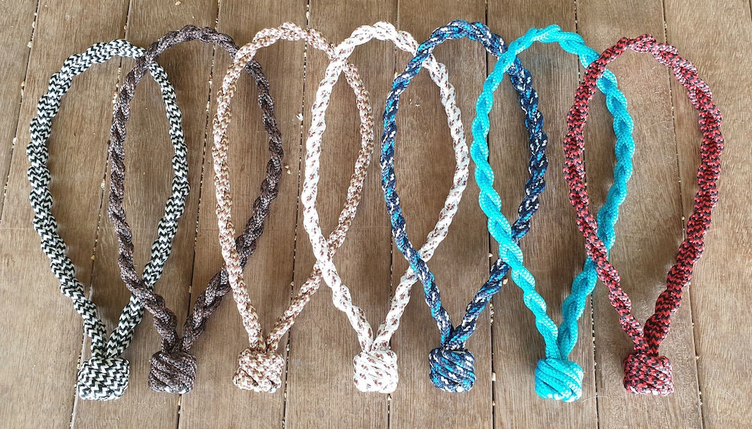 Soft Rope Loping Bosal for Hackamore or Bitless Bridle - 35 Colours - Etsy
