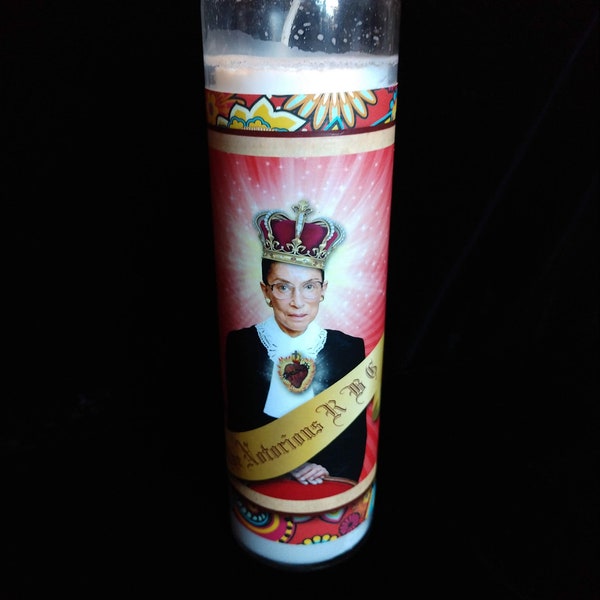 Ruth Bader Ginsburg Prayer Candle - Etsy